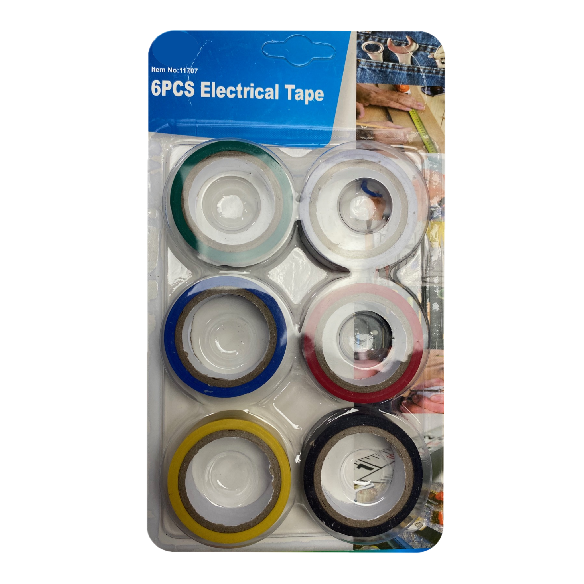 Electrical Tape 6 Colours 18mm x 7m PVC Tape – HYTEC AUSTRALIA